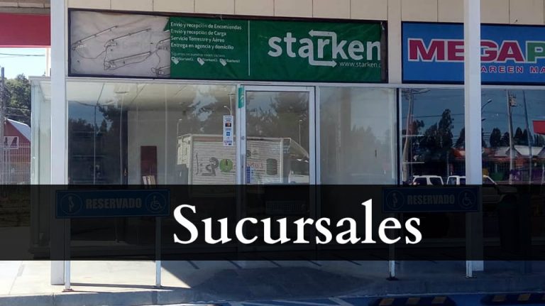 Starken en Araucanía - Sucursales
