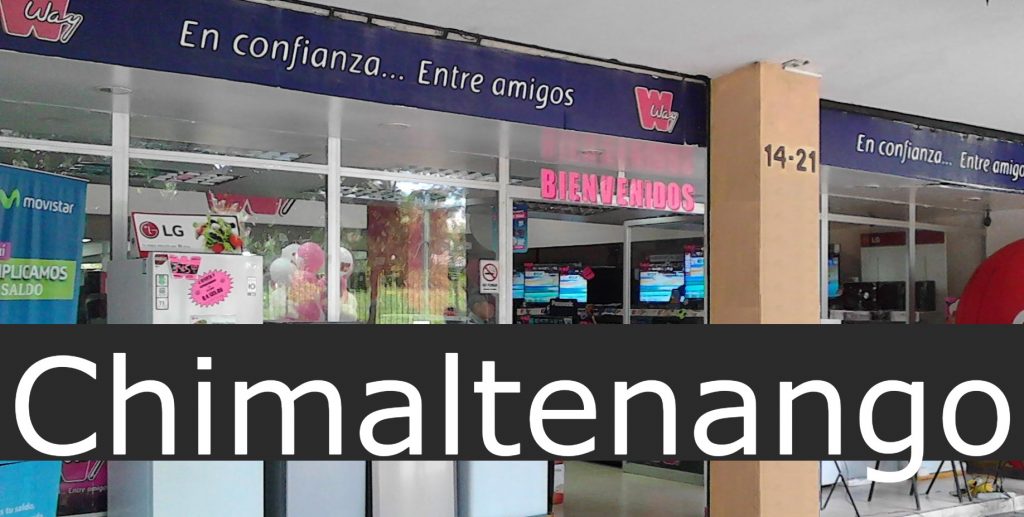 Agencias Way en Chimaltenango - Sucursales