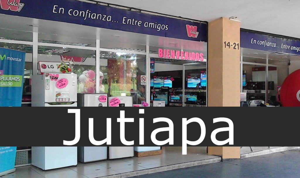 Agencias Way en Jutiapa - Sucursales