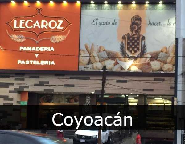 Pastelerías Lecaroz en Coyoacán - Sucursales
