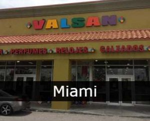 Valsan en Miami - Sucursales