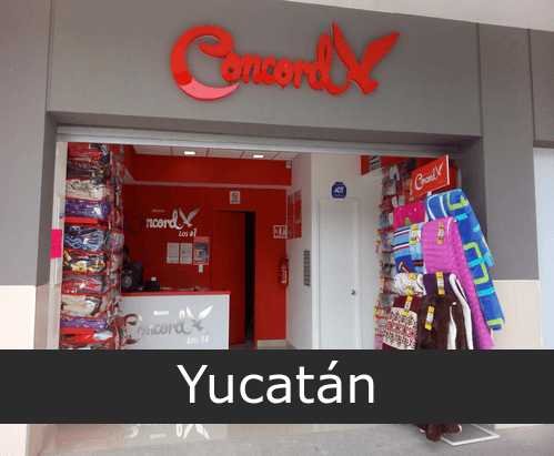 Colchas Concord en Yucatán - Sucursales