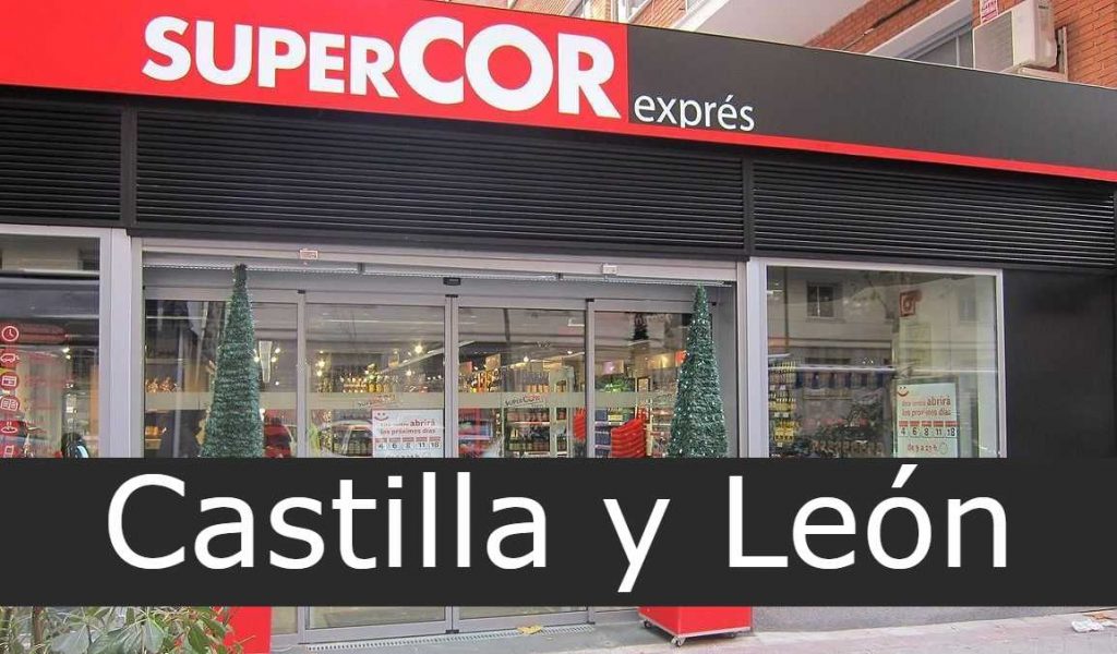 SuperCor en Castilla y León - Sucursales