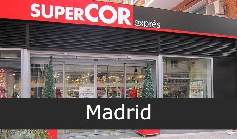 SuperCor en Madrid - Sucursales
