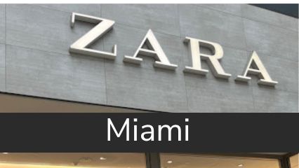 Tiendas de ropa en Miami - Sucursales